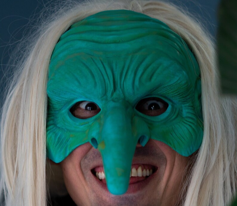 Ugly Witch Hag Mask - 3D Printed Décor, Costume / Cosplay - Etsy