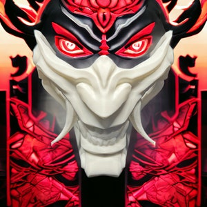 Majin Mempo Mask - 3D Printed Décor, Costume, Cosplay - Etsy