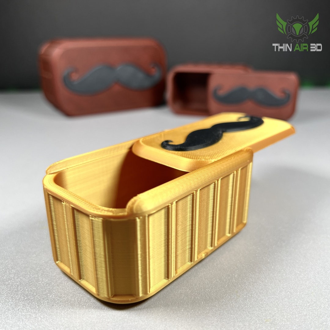 The Mus-stache Stash Box - Hilarious Money Treasure Container ...