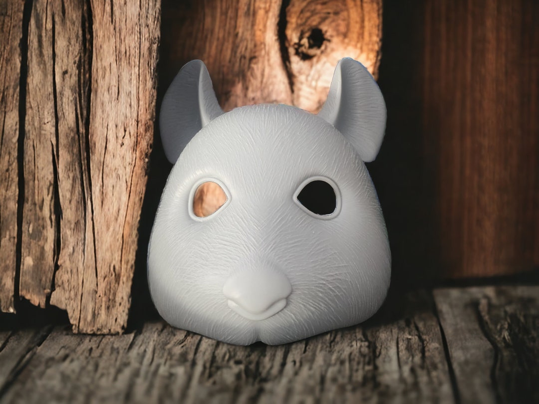 Mouse Animal Face Mask - 3D Printed Décor, Costume / Cosplay - Etsy