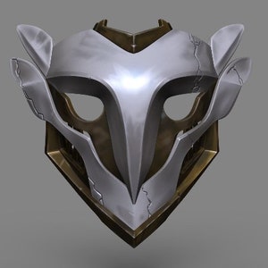 Firelight Mask - 3D Printed Décor, Costume, Cosplay, Unpainted - Etsy