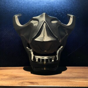 Ghost Wolf Oni Mask - 3D Printed Décor, Costume, Cosplay - Etsy
