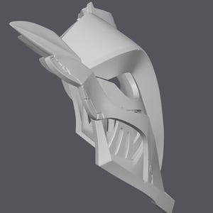 Firelight Mask - 3D Printed Décor, Costume, Cosplay, Unpainted - Etsy