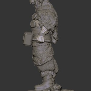 Barbarian Thor 3D Printed Figure, Fan Art Model Kit - Etsy