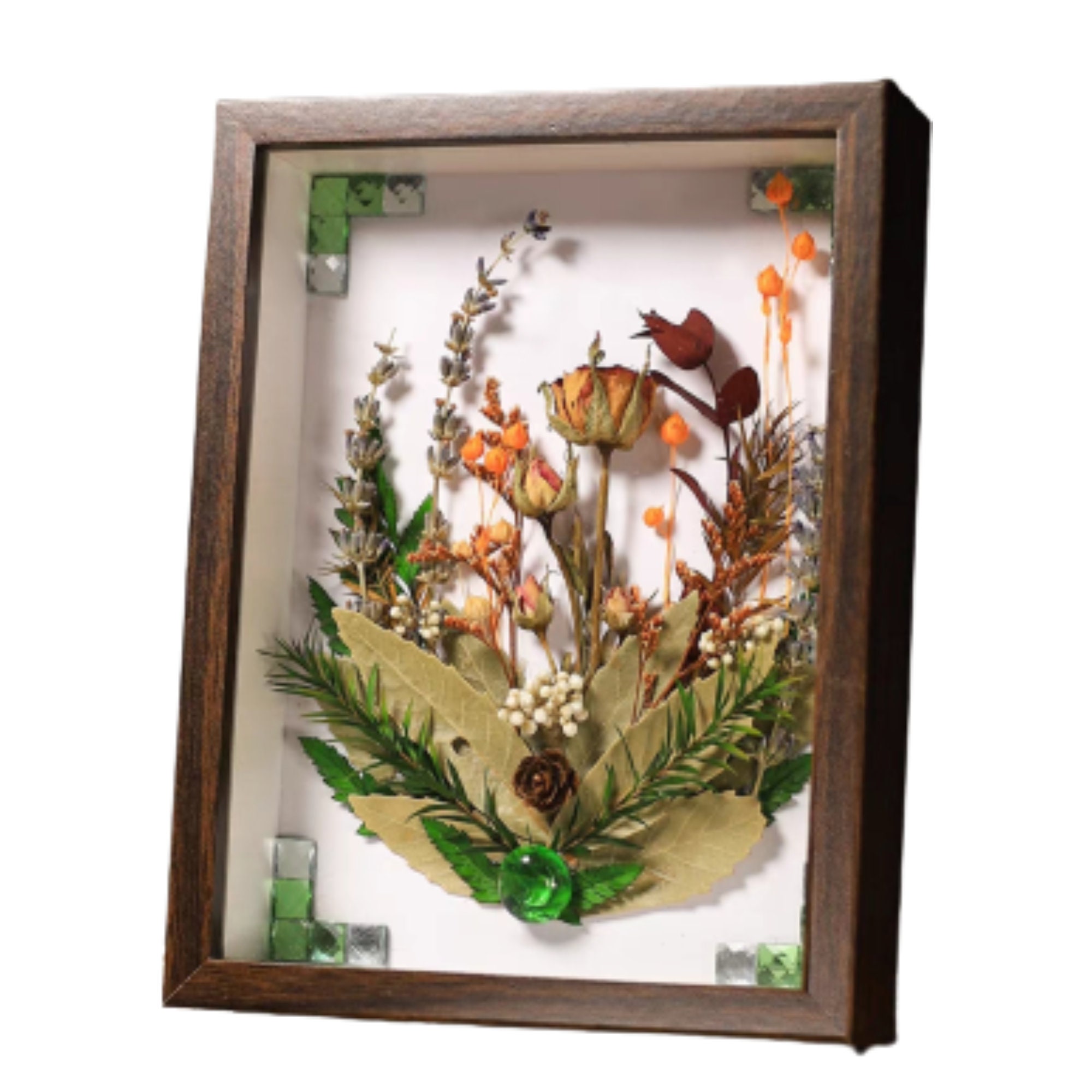 DIY Dried Preserved Flower Art Kit Bouquet Floral Seasonal Scenery ...