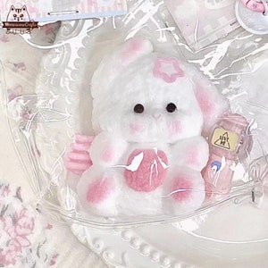 Baby Rabbit Star Furry Squishy Squeezable Stress Relief Sensory Fidget ...