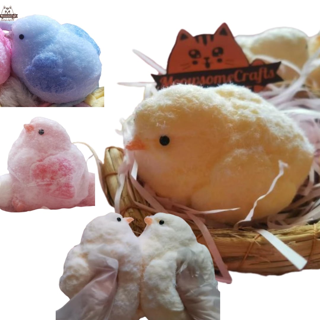 Baby Chick Furry Squishy Squeezable Stress Relief Sensory Fidget Toy - Etsy