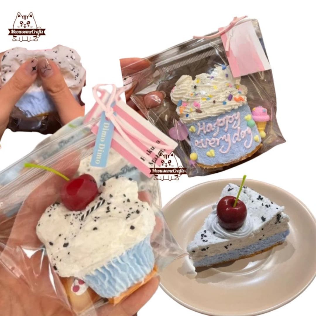 Cupcake Cake Squishy Squeezable Stress Relief Sensory Fidget Toy - Etsy
