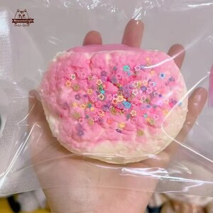 Pink Pineapple Bun Food Dessert Squishy Squeezable Anxiety Stress ...