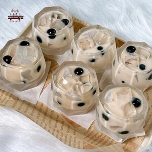 Bubble Tea Latte Affogato Drink Squishy Squeezable Stress Relief ...