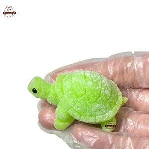 Baby Turtle Furry Squishy Squeezable Stress Relief Sensory Fidget Toy ...