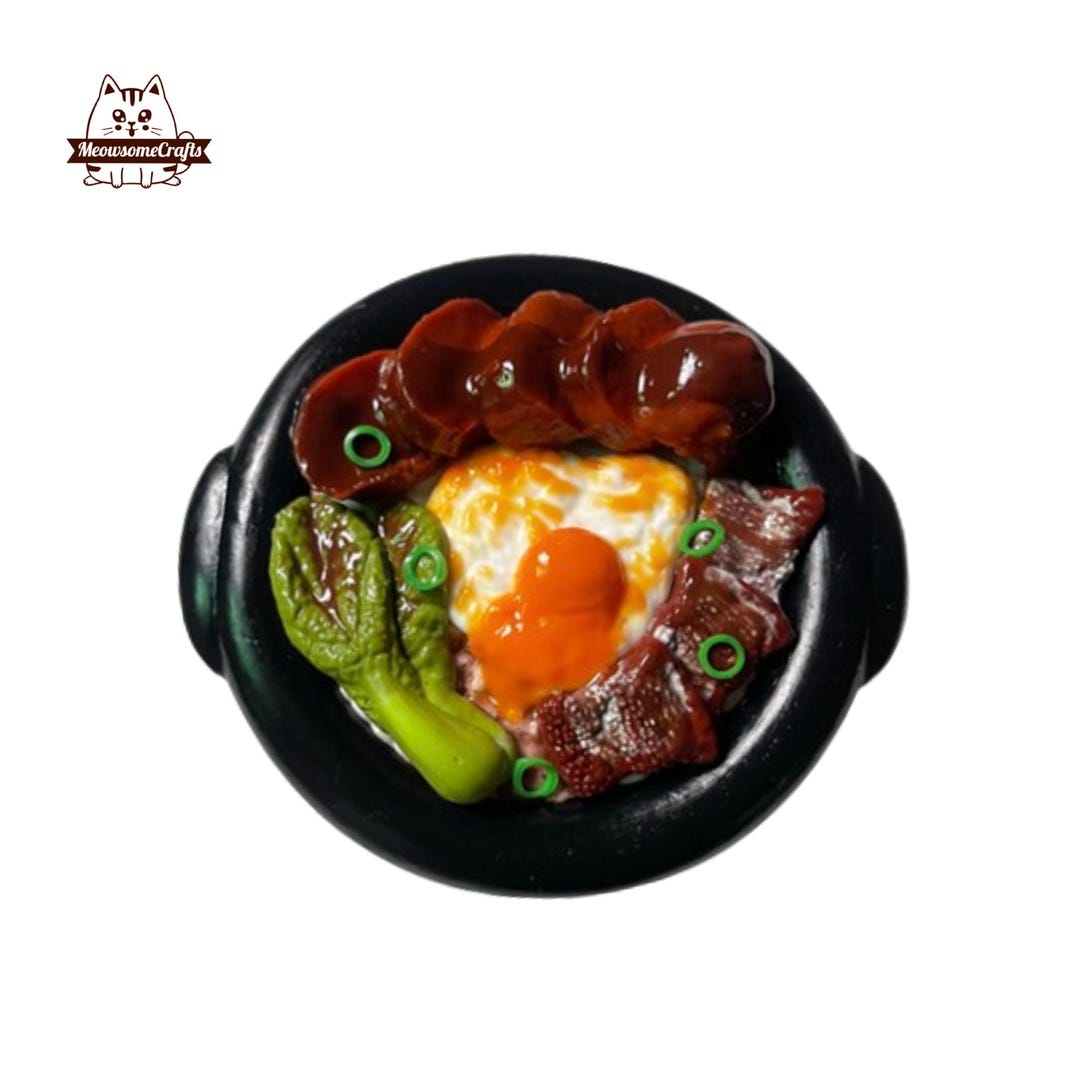 Handmade Clay Pot Rice Food Squishy Squeezable Anxiety Stress Relief ...