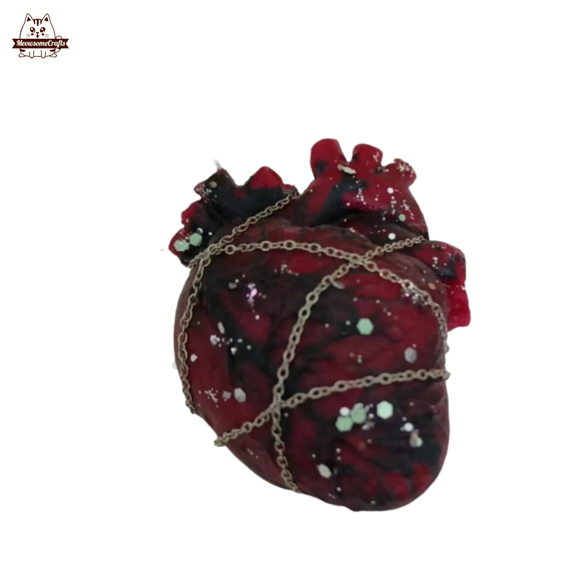 Human Heart Brain Organs Squishy Luminous Glow in the Dark Squeezable ...