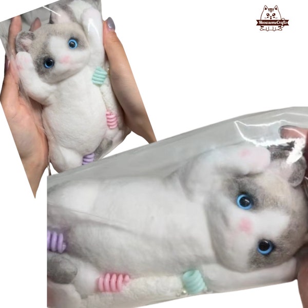 Realistic Cat Squishy - Etsy