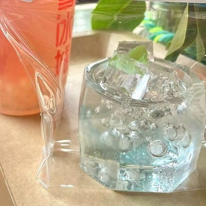 Coconut Peach Juice Drink Squishy Squeezable Anxiety Stress Relief ...