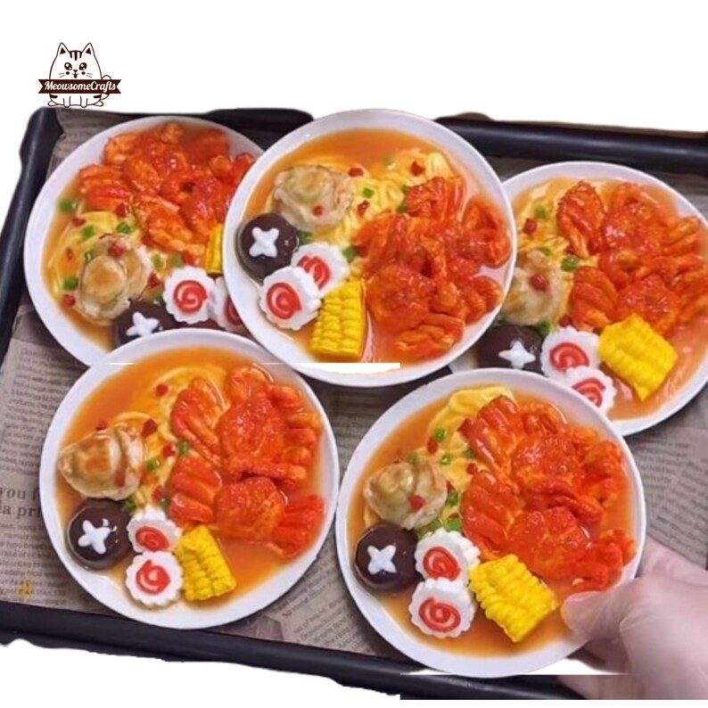 Realistic Ramen Food Taba Squishy Squeezable Stress Relief Fidget Toy ...