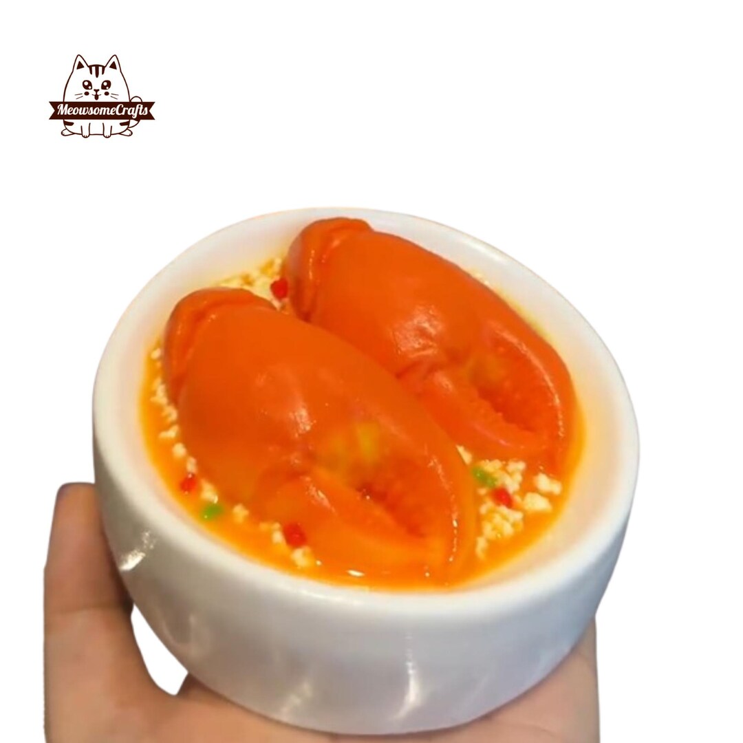 Lobster Claws Bowl Food Taba Squishy Squeezable Stress Relief Sensory ...