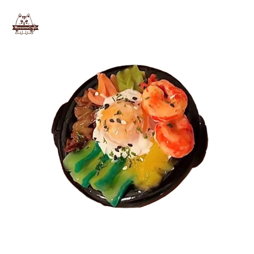 Shrimp Cucumber Egg Rice Bowl Food Taba Squishy Squeezable Stress ...