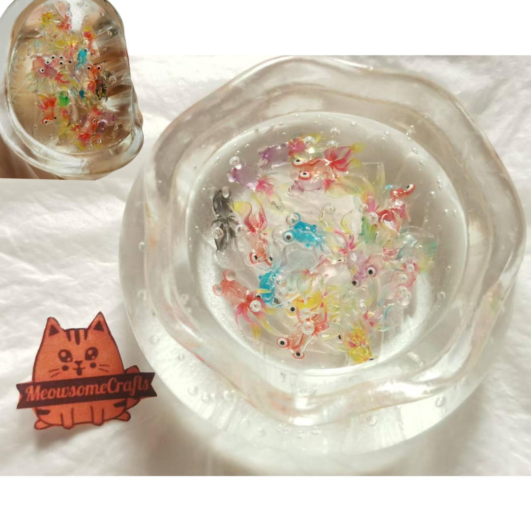 Fish Bowl Fish Squishy Squeezable Stress Relief Sensory Fidget Toy - Etsy