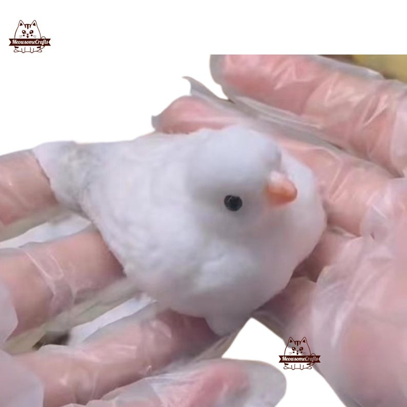 Colorful Birds Furry Squishy Squeezable Stress Relief Sensory Fidget ...