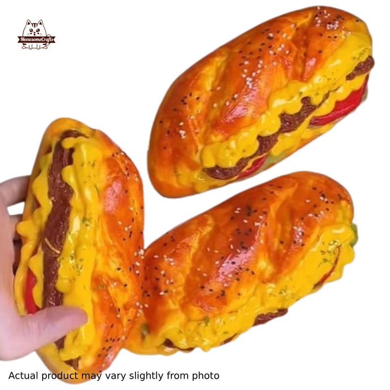 Jumbo Sandwich Bread Squishy Food Squishy Squeezable Stress Relief ...