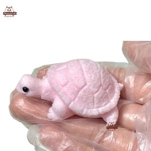 Baby Turtle Furry Squishy Squeezable Stress Relief Sensory Fidget Toy ...