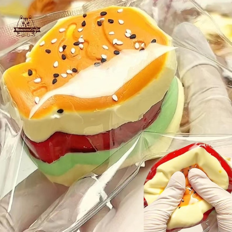 Taiyaki Fish Shape Cake Squishy Squeezable Anxiety Stress Relief ...