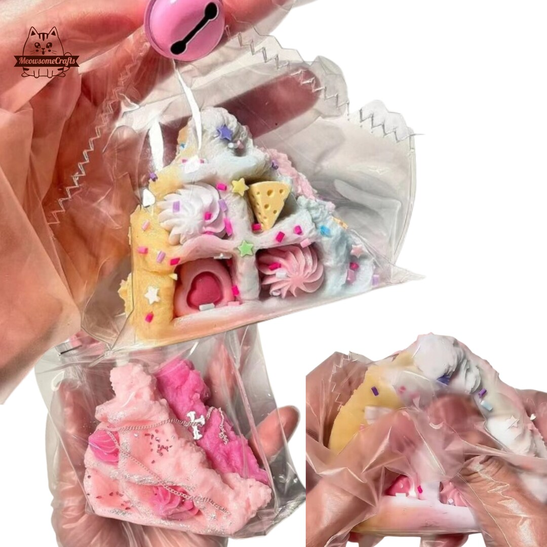 Waffle Cake Cookie Cream Cheese Squishy Squeezable Stress Relief ...