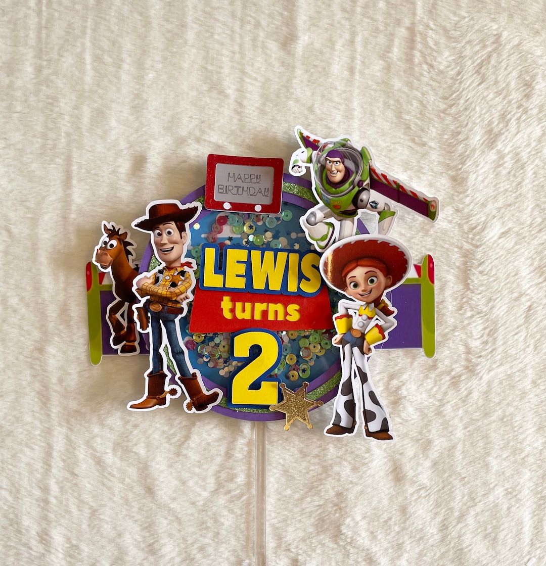 Toy Story Cake Topper, Toy Story Party Decor - Etsy