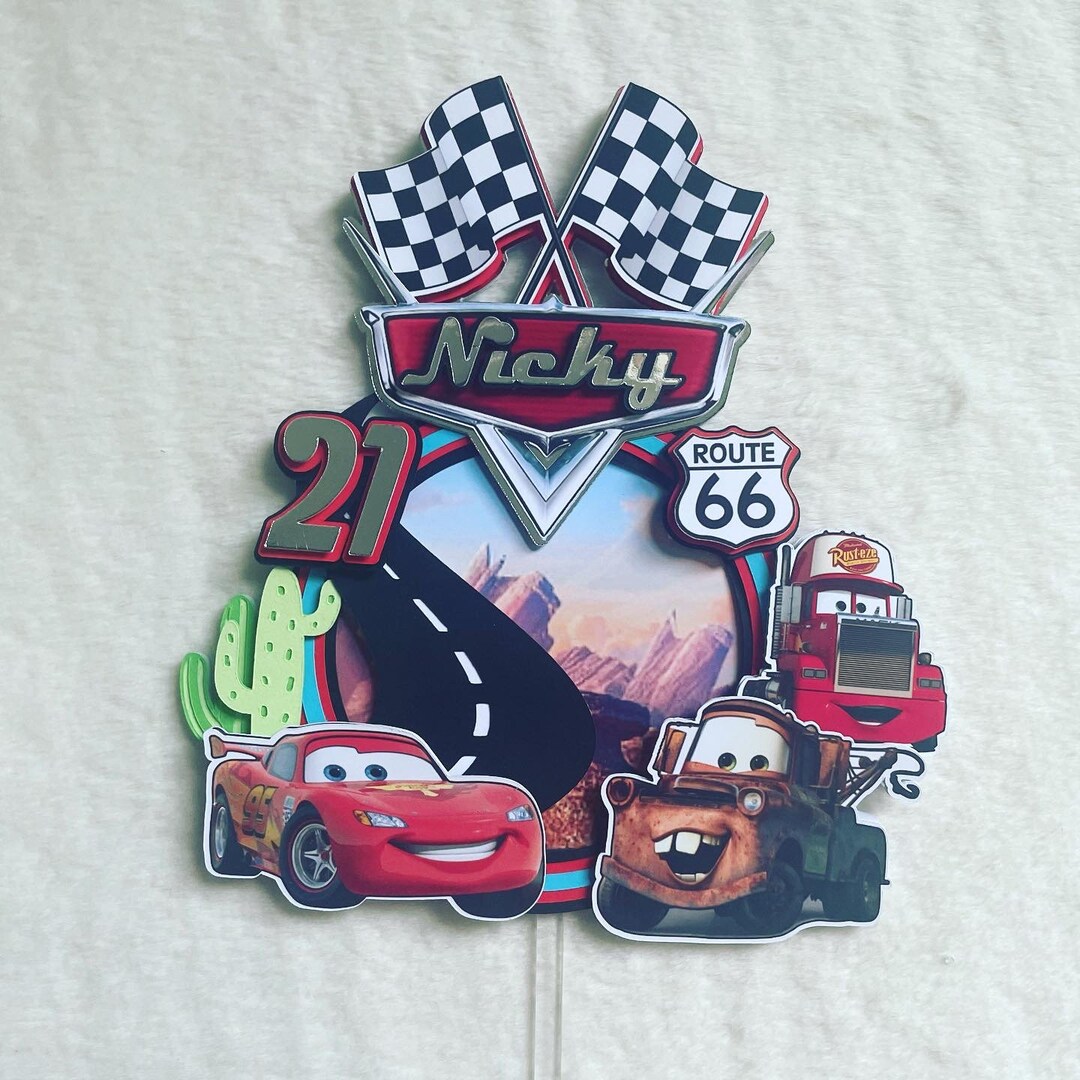 Cars Cake Topper, Cars Party Decor - Etsy