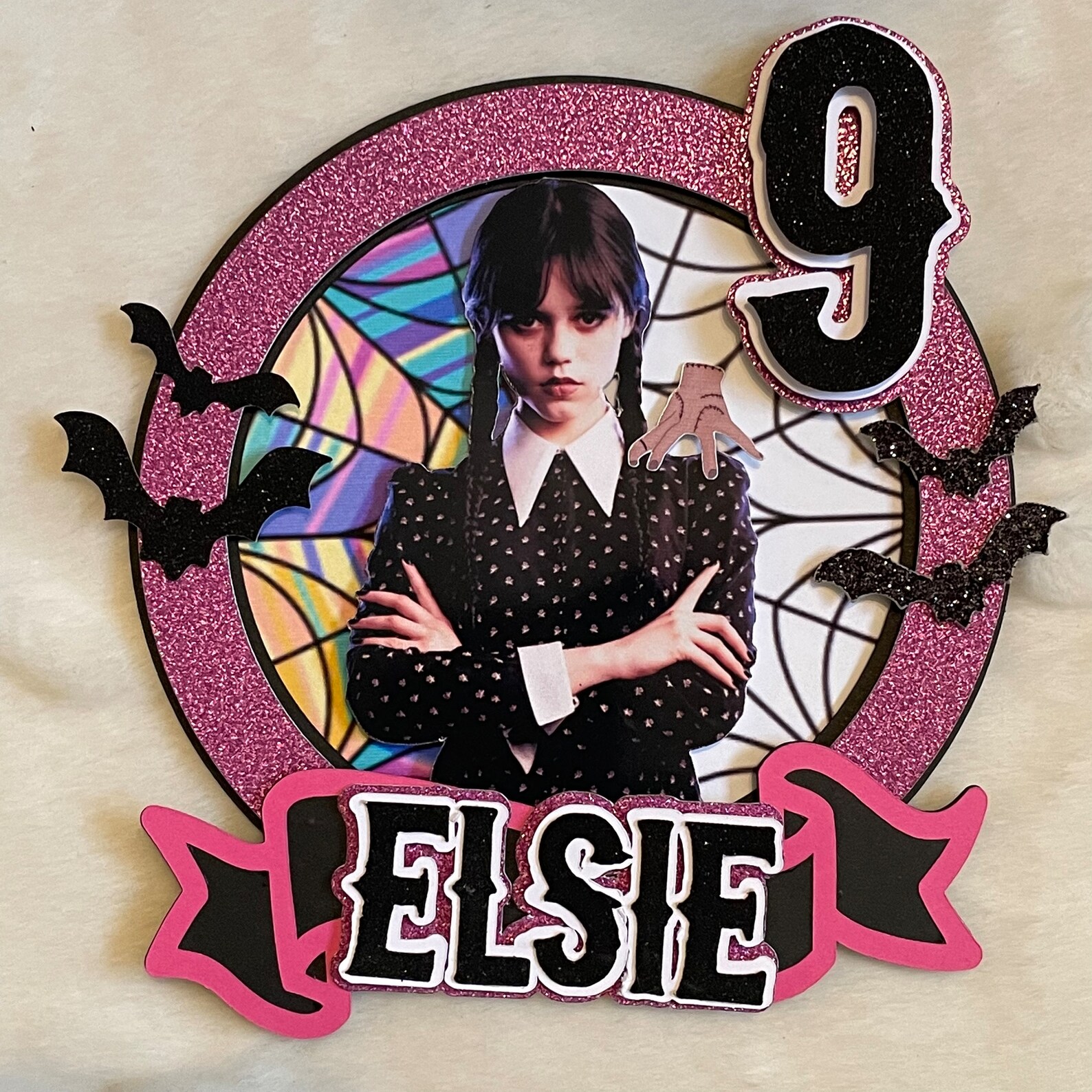 Wednesday Cake Topper Wednesday Party Decor - Etsy UK