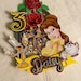 Belle Beauty and the Beast Cake Topper, Belle Party Decor - Etsy