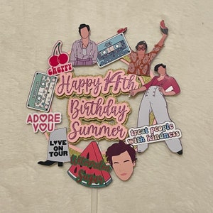 Harry Styles Cake Topper, Harry Styles Party - Etsy UK