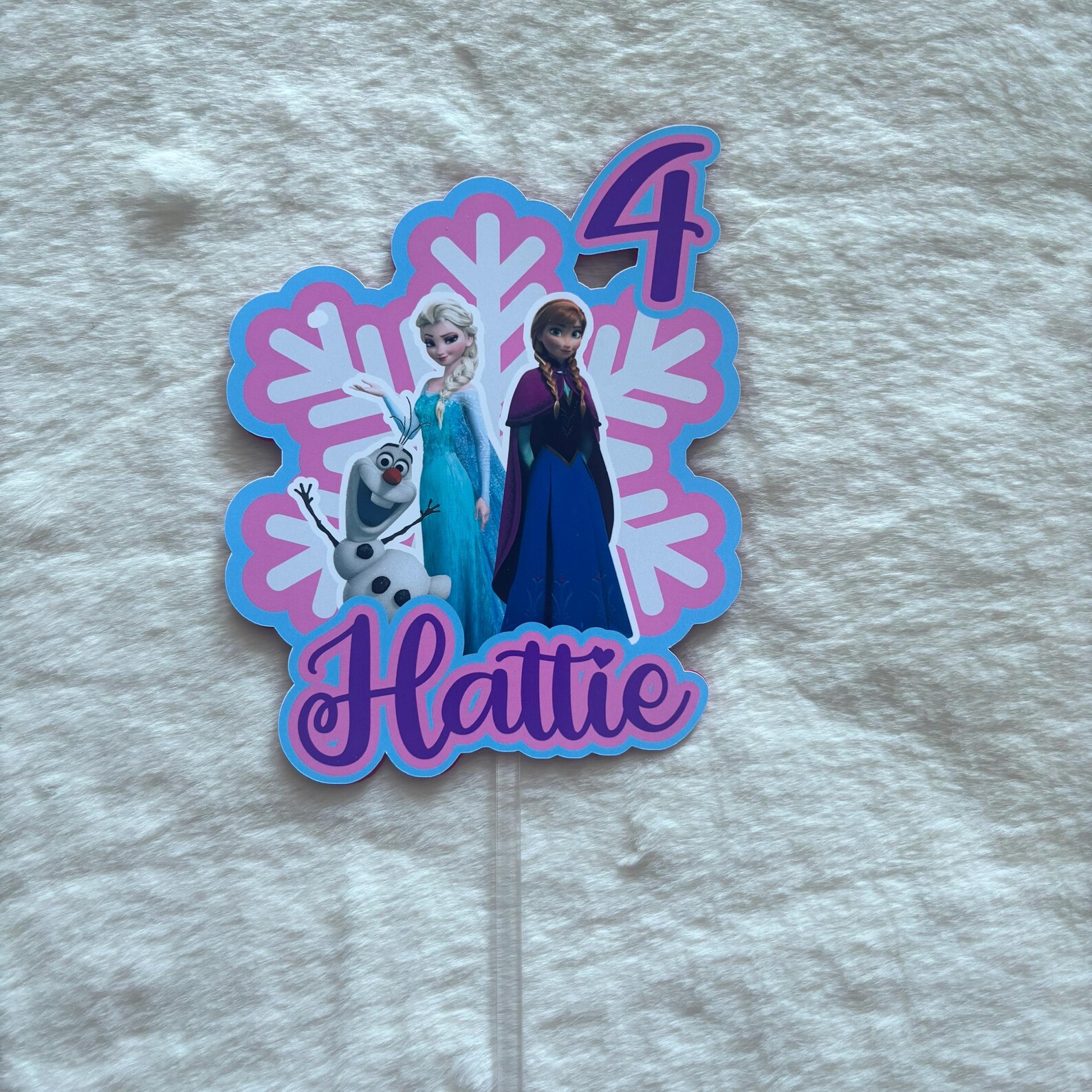 Frozen Cake Topper, Elsa Anna Party Decor, Frozen Party - Etsy UK