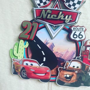 Cars Cake Topper, Cars Party Decor - Etsy