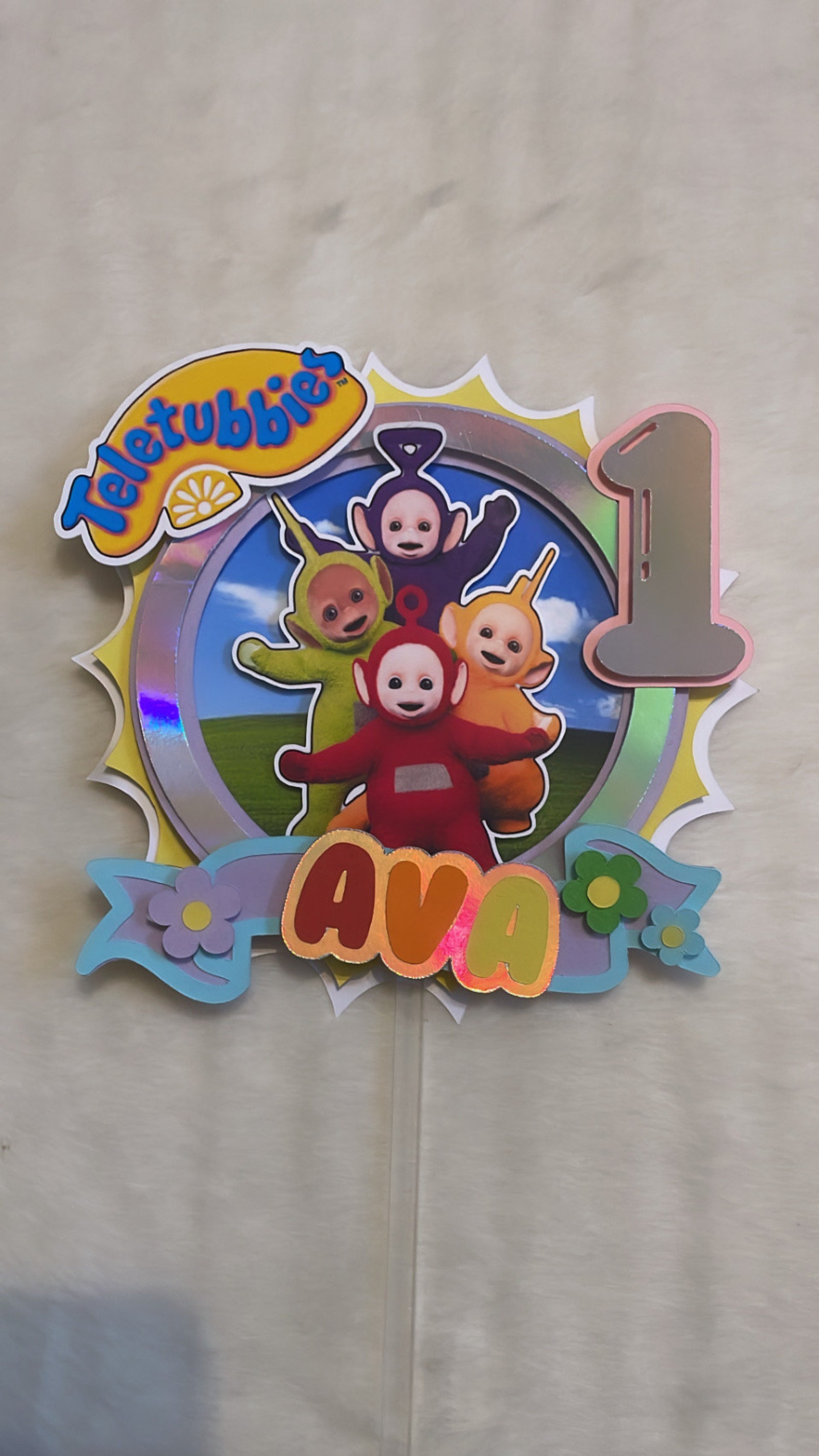 Teletubbies Cake Topper Teletubbies Party - Etsy UK