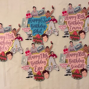 Harry Styles Cake Topper, Harry Styles Party - Etsy UK