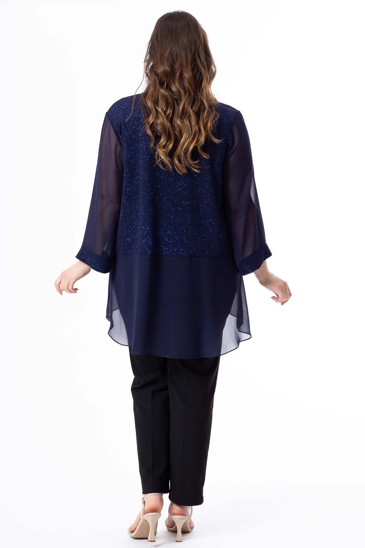 Body Jacket Set, Chiffon Jacket, Plus Size Clothing, Luminous Top ...