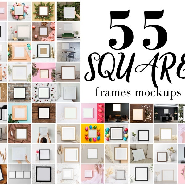 Square Canvas Art - Etsy