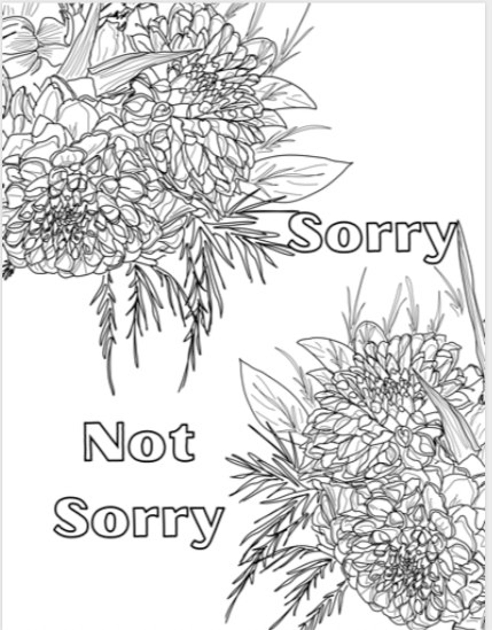 PDF Download 35 Coloring Pages the Millennial Coloring Book, This Book ...