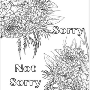 PDF Download - 35 Coloring Pages -the Millennial Coloring Book, This ...