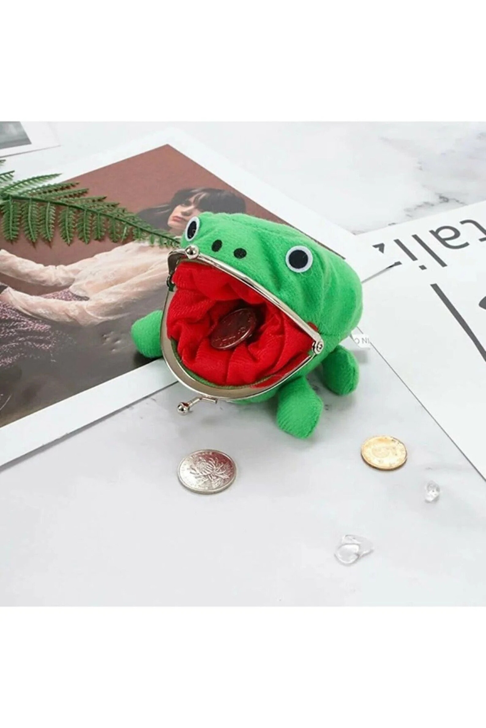 Cosplay Frog Wallet Coin Wallet Gift Wallet Frog Bag Accessory ...