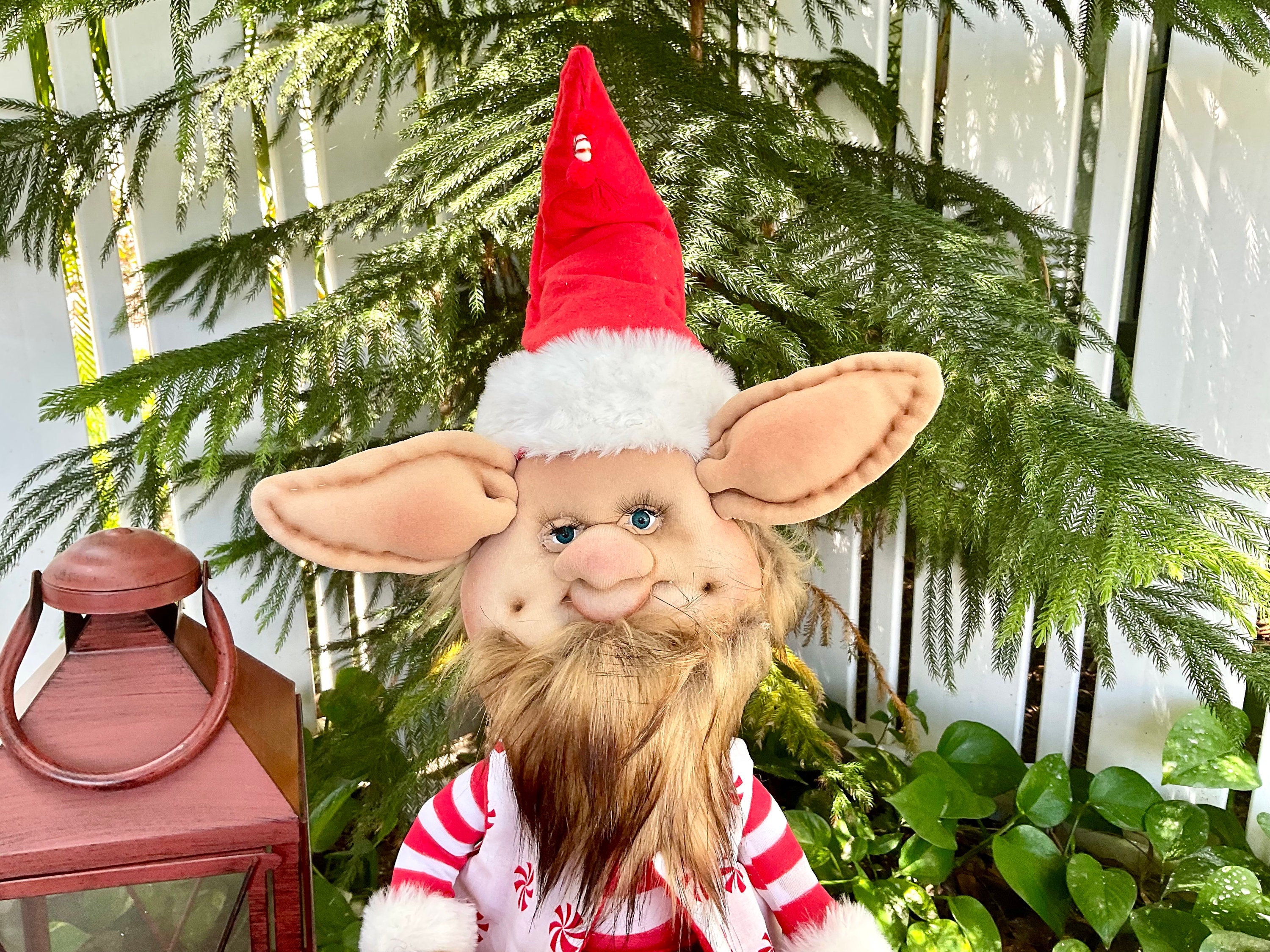 Soft Sculpture, Vintage Sewing Pattern, Elf, Peppermint Pete, Fairy ...