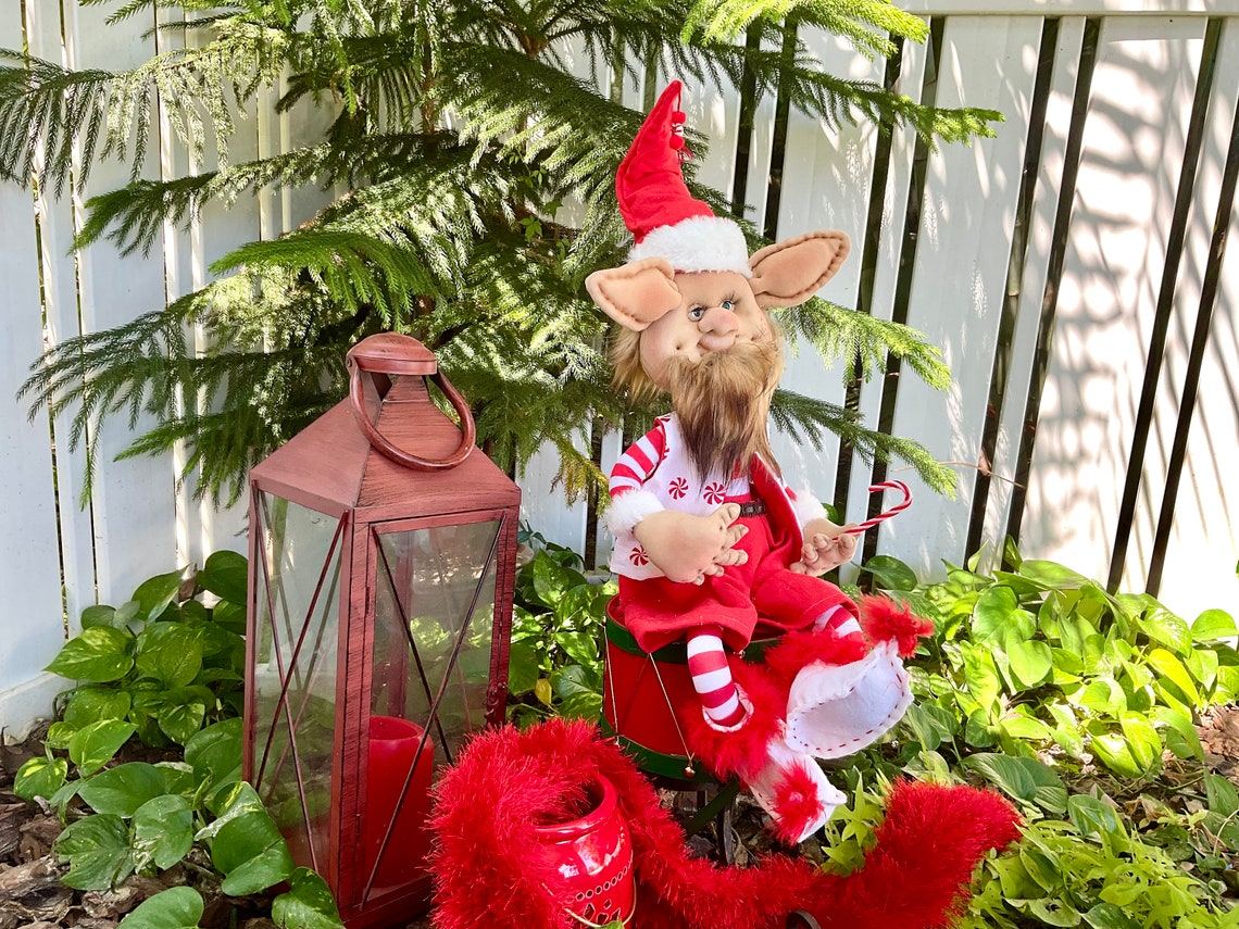 Soft Sculpture, Vintage Sewing Pattern, Elf, Peppermint Pete, Fairy ...