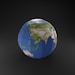 3d Earth/globe Diy Model PAPER CRAFT Template in Pdf, Dxf and Svg ...
