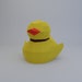 3d Bathroom Duck Paper Low Poly Diy Model Template in Pdf, Dxf and Svg ...