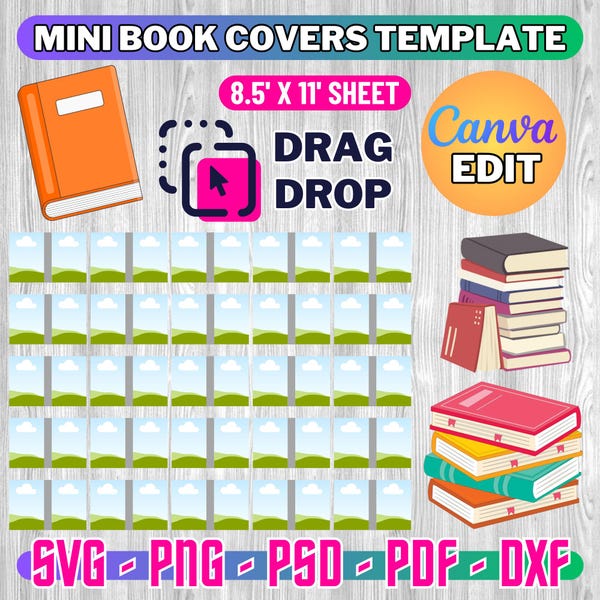 Mini Book - Etsy