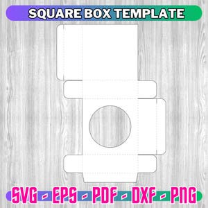 Box Svg, Rectangular Box Svg, Soap Box Svg, Square Box Template Svg ...