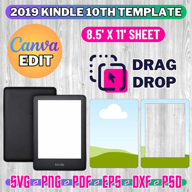 Printable Kindle Insert - Etsy