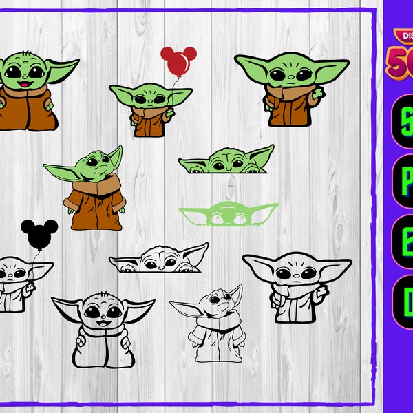 Grogu Svg - Etsy